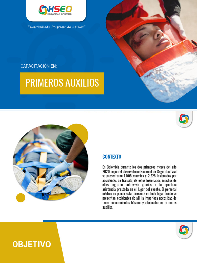 Primeros Auxilios - Hseq | PDF