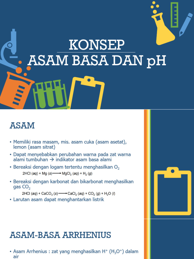 Konsep Asam Basa | PDF