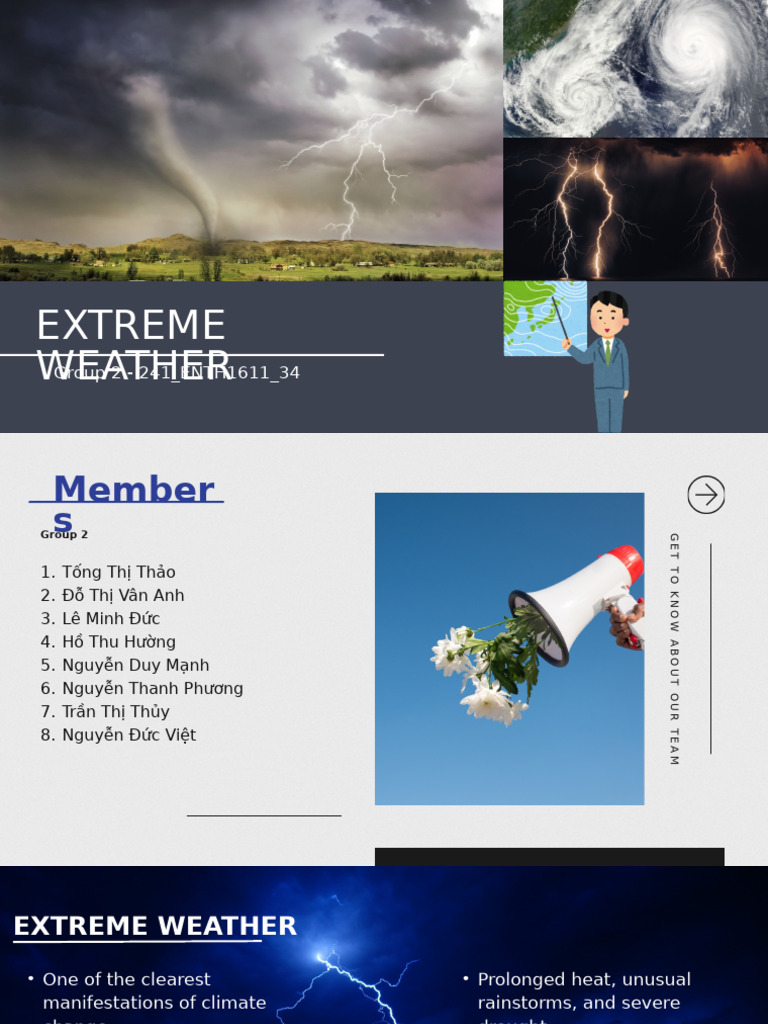 Extreme Weather - Group 2 (Autosaved) | PDF