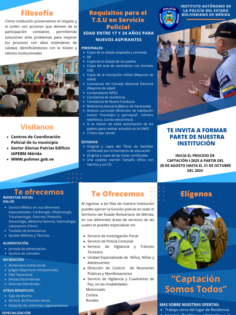 Triptico Proceso I-2025 | PDF