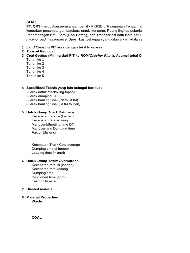 Studi Kasus Basic Cost Control Training - Day 3 - Peserta | PDF