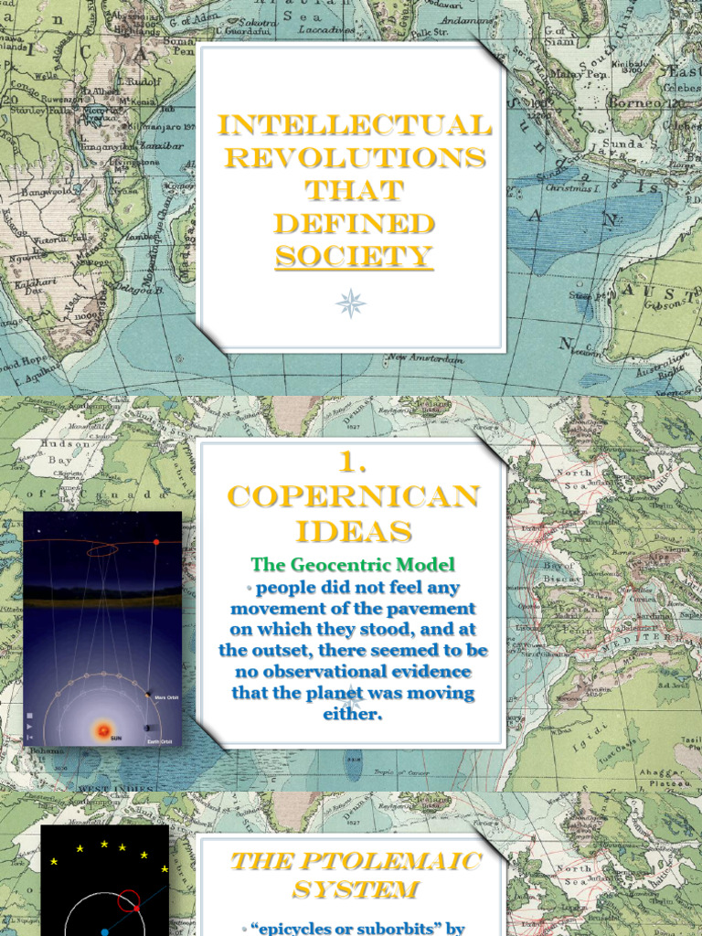Intellectual Revolutions That Defined Society | PDF