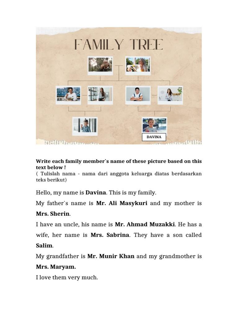 family tree | PDF