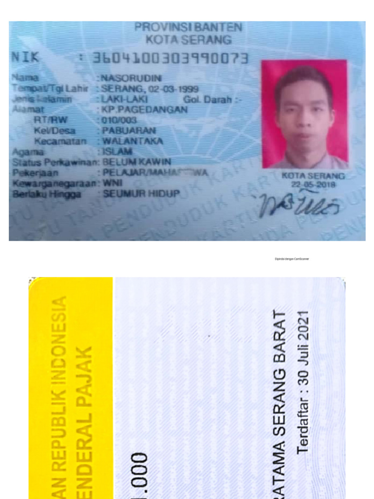 KTP NPWP ijazah | PDF