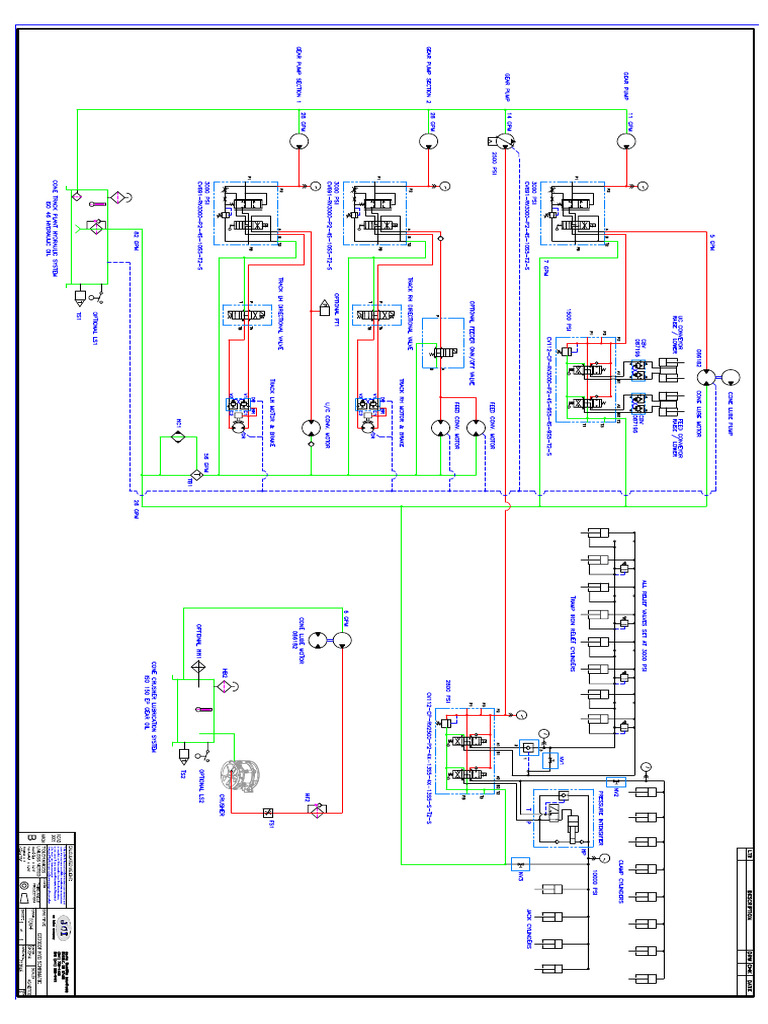 GT 200 Hyd Schematic | PDF