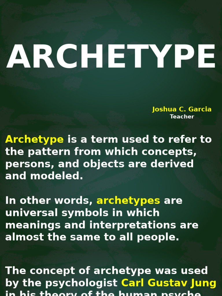 1 Archetypes | PDF | General Fiction