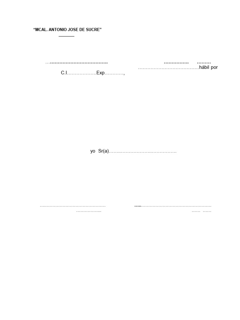 ACTA DE COMPROMISO EMI | PDF