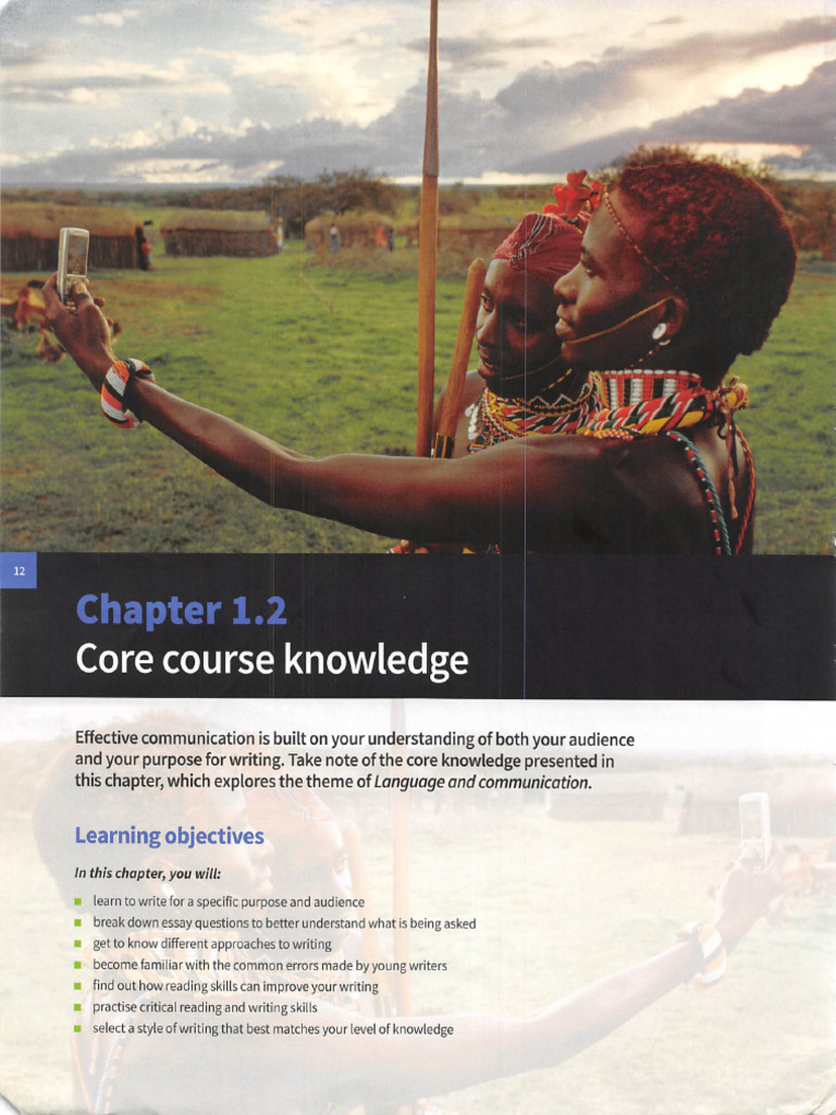 Chapter 1.2 Coursebook Scan | PDF