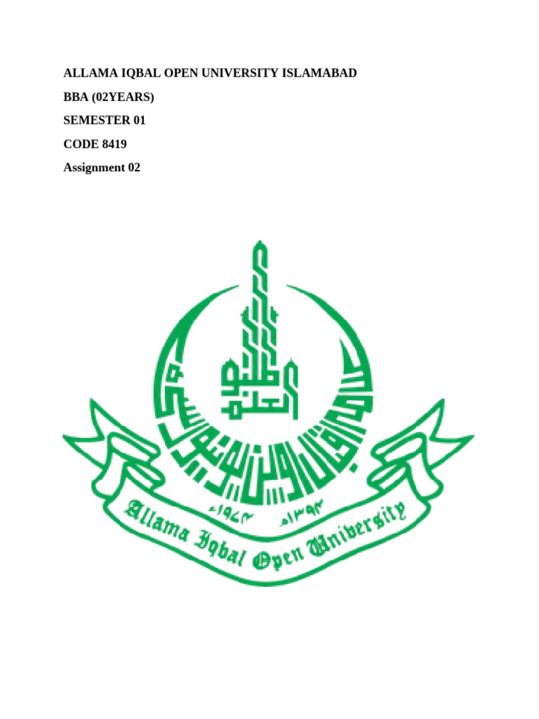 8419 Assignment 02 | PDF