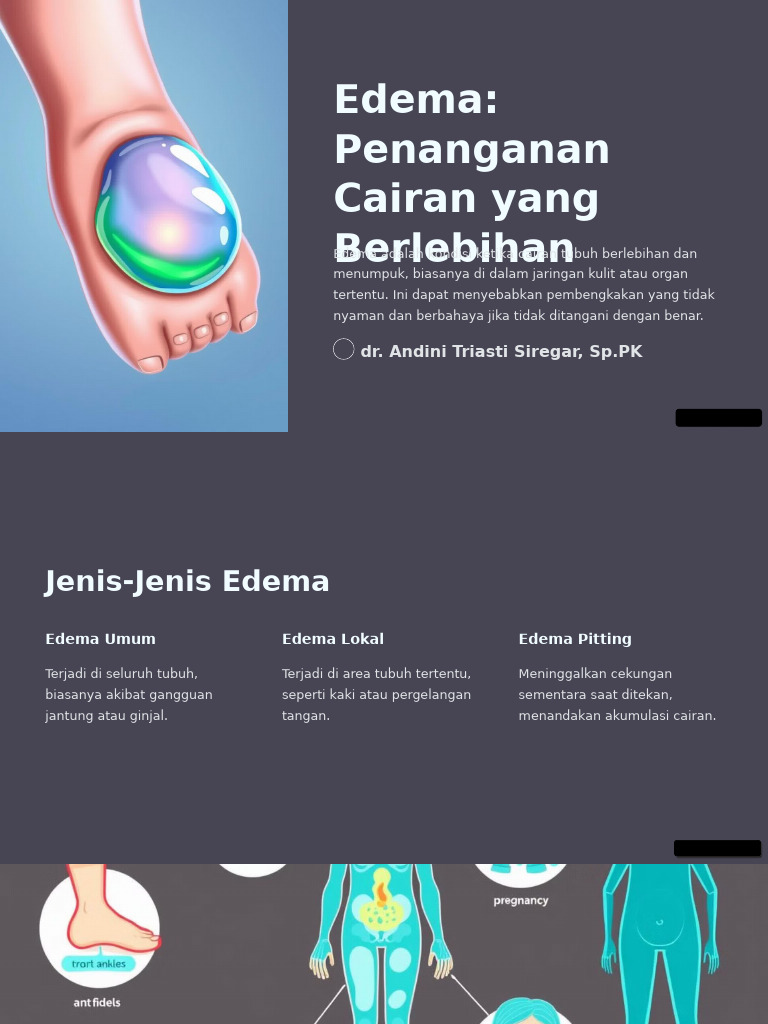 B Dan C. Edema Penanganan Cairan Yang Berlebihan | PDF