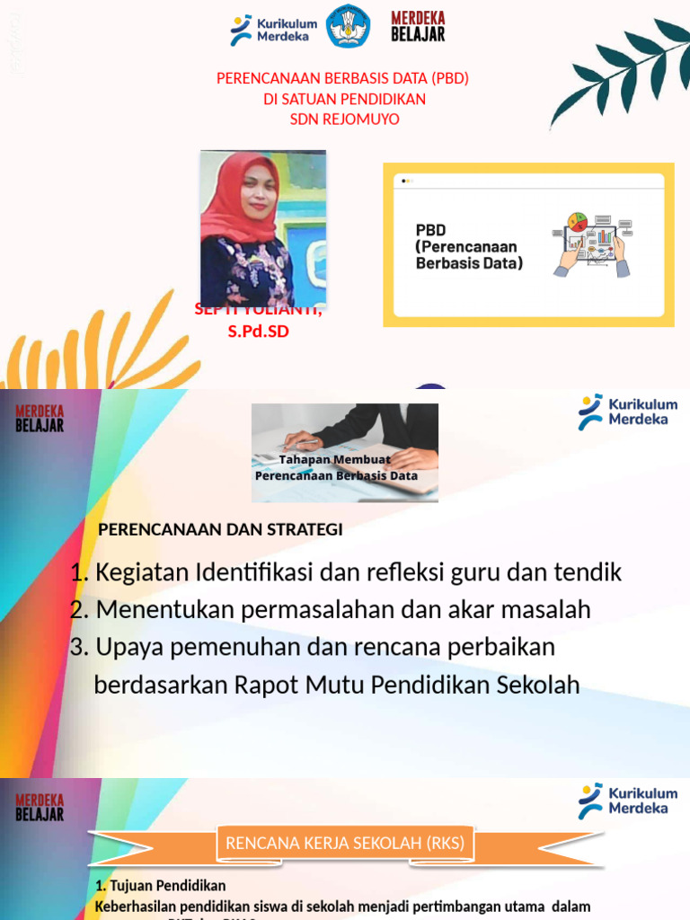 PERENCANAAN BERBASIS DATA (PBD) SEPTI | PDF