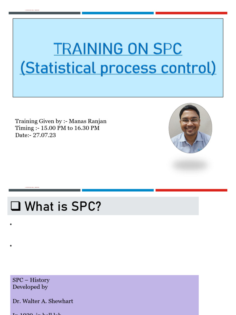 Statistical Process Control (SPC) | PDF