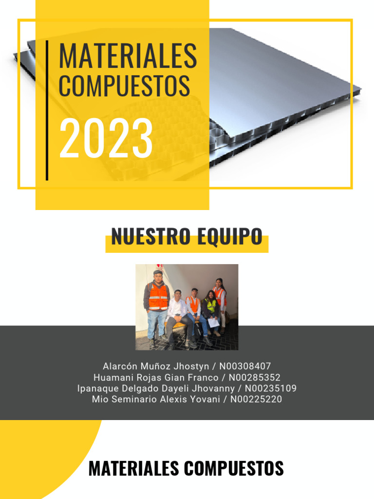 Materiales Compuestos | PDF
