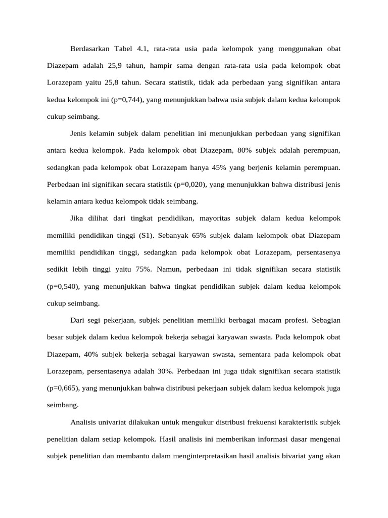 Final Thesis - Pembahasan DRG Tendi | PDF