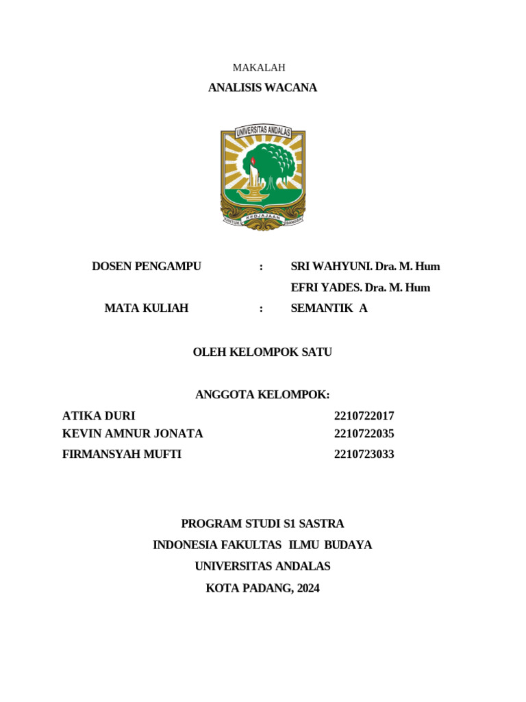 Makalah AW Kelompok Kak Kev | PDF