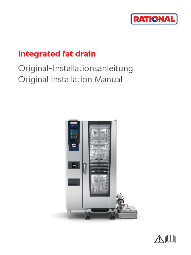 Original Installation Manual Integrated Fat Drain Icombi Pro Icombi ...