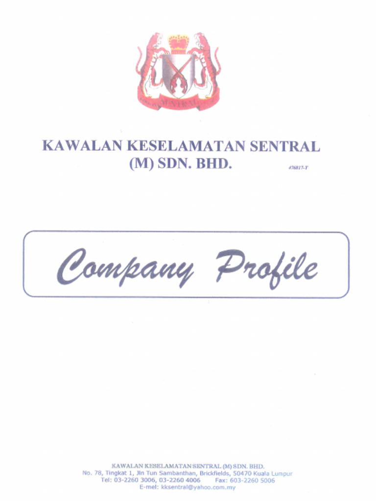 Security Guard Profile | PDF