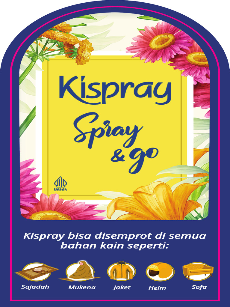 Sticker Silver Kispray | PDF