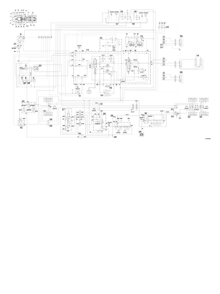 Hyd Schematic A40G | PDF