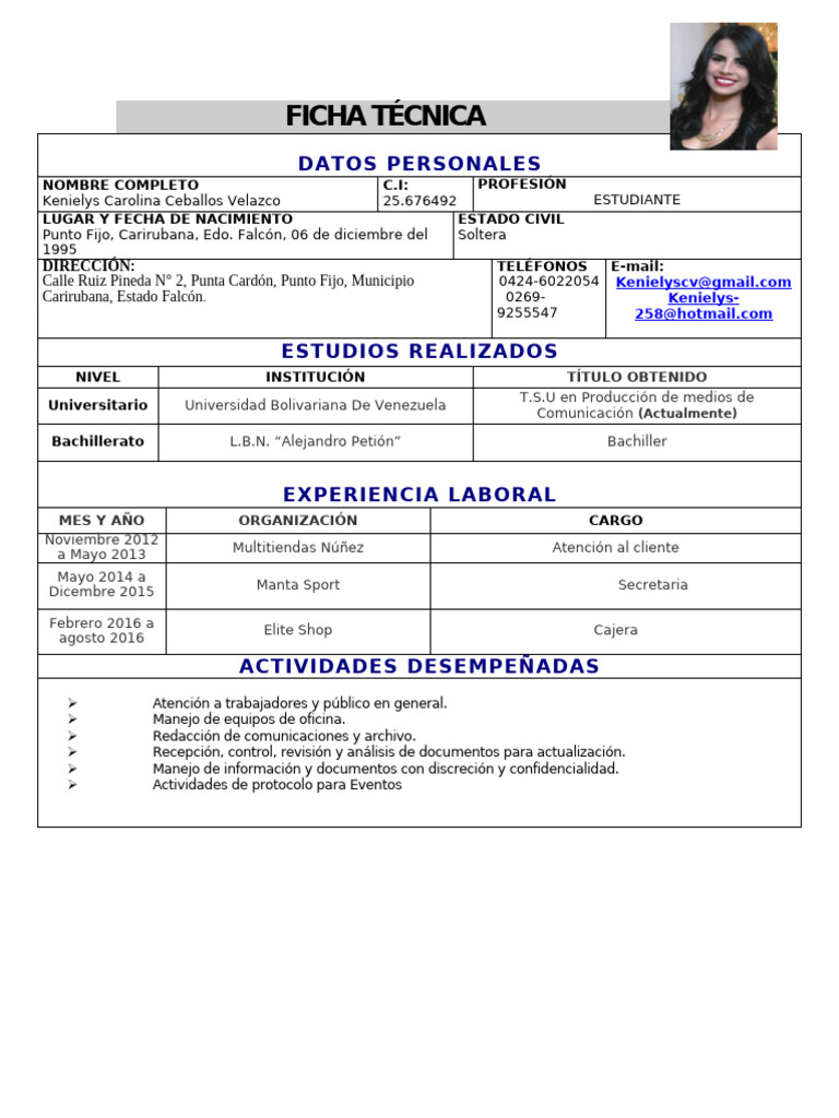 FICHA TÃ - CNICA Kenielys Act | PDF