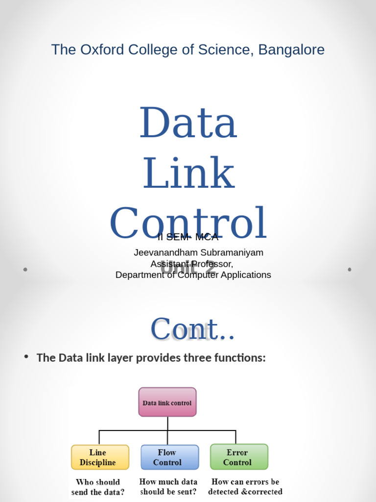 Computer Networks Unit 2 | PDF