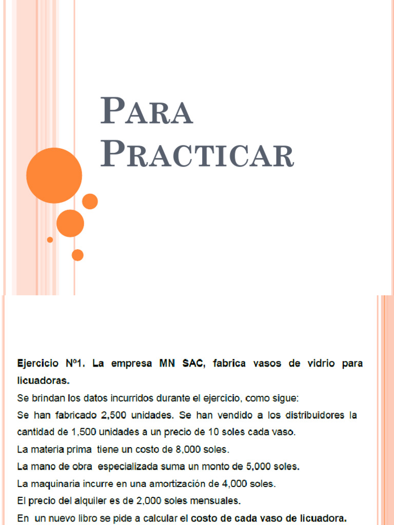 para Practicar | PDF
