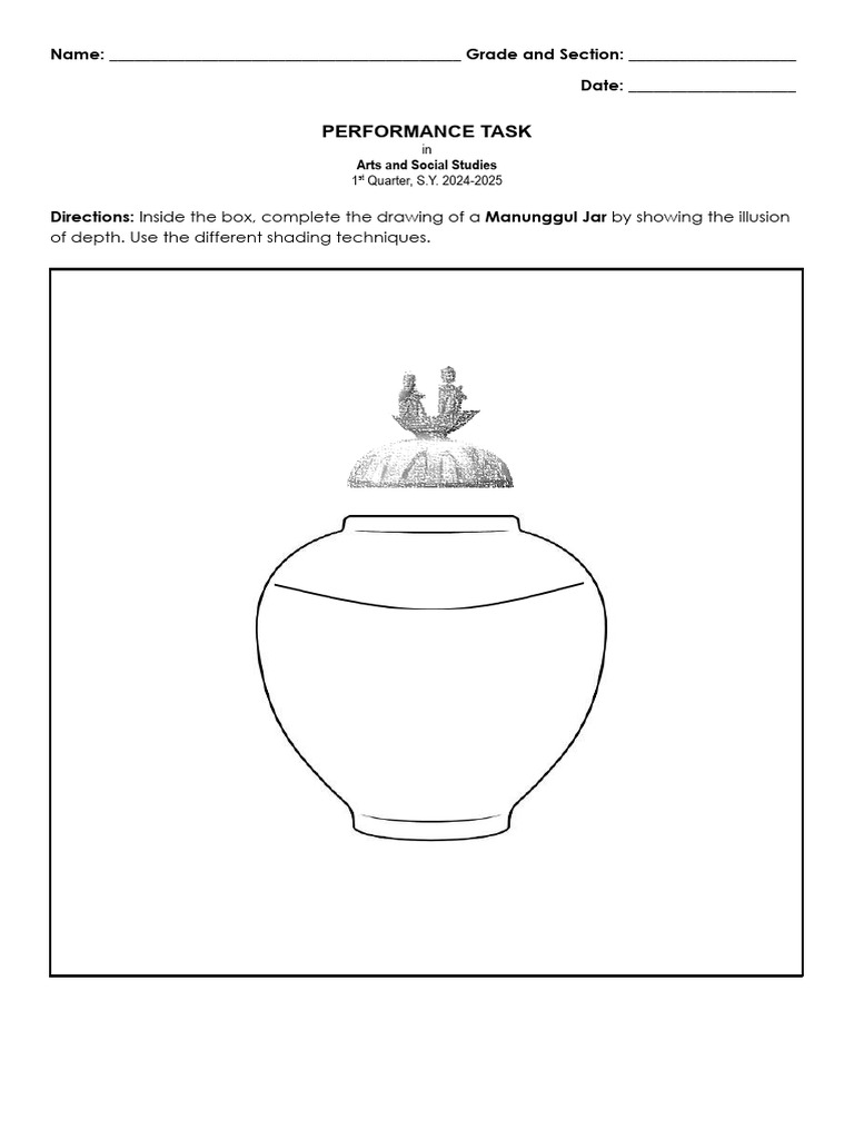 1Q Performance Task Arts & SS | PDF