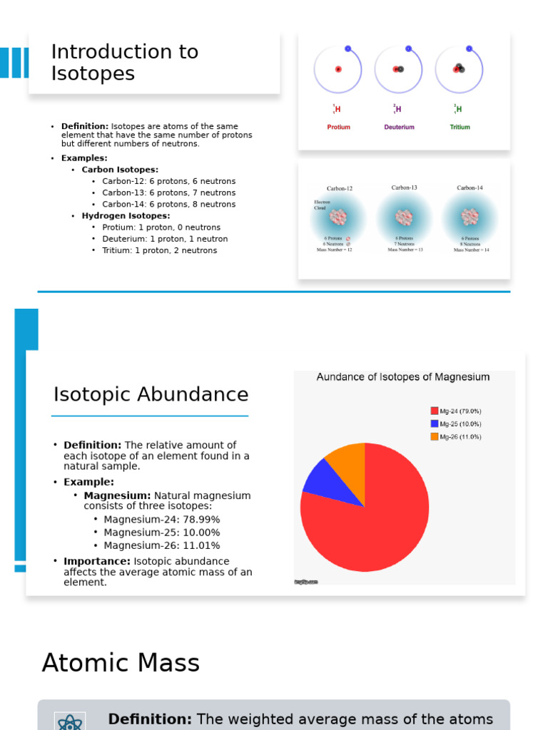 Introduction To Isotopes: Definition | PDF