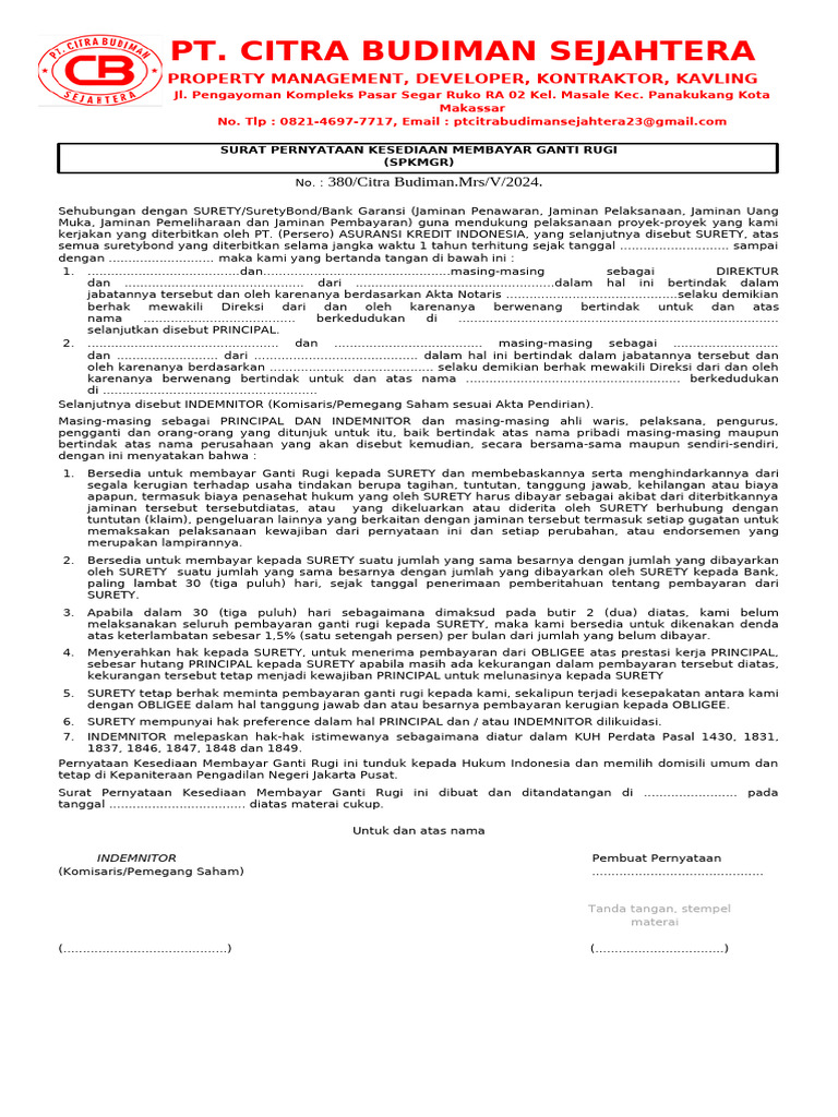 Form SPKMGR Acs | PDF