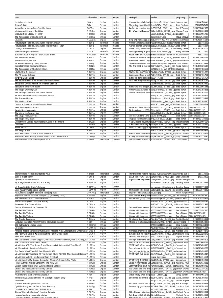 Data Buku Chatgpt | PDF