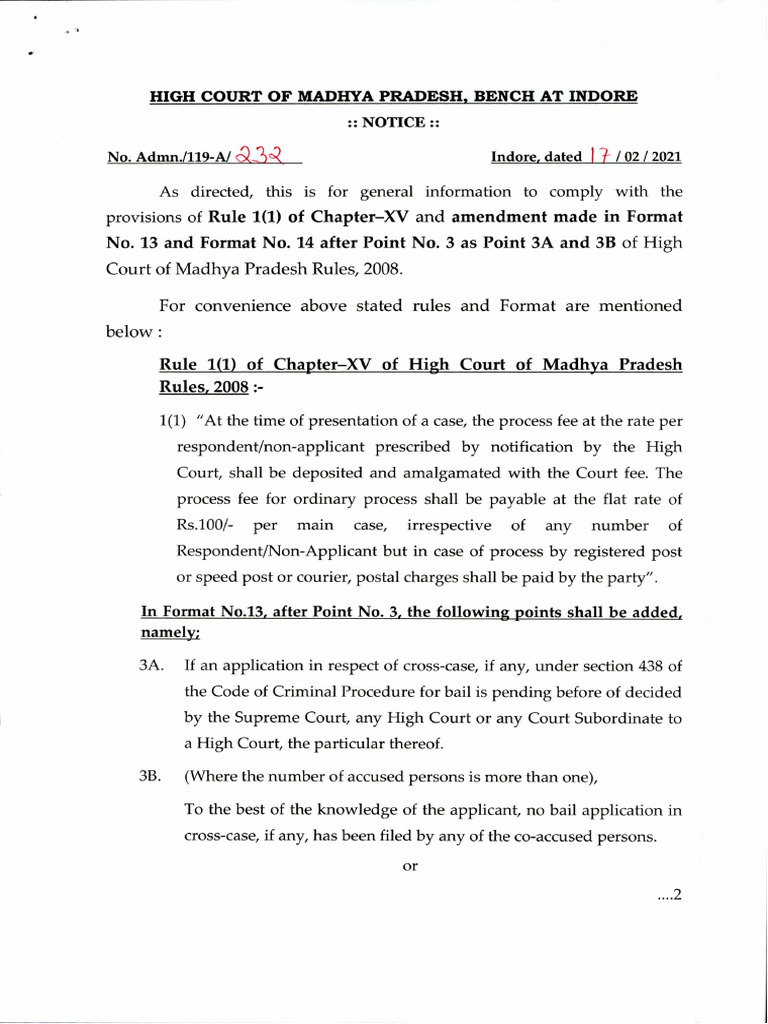 High Court Order | PDF