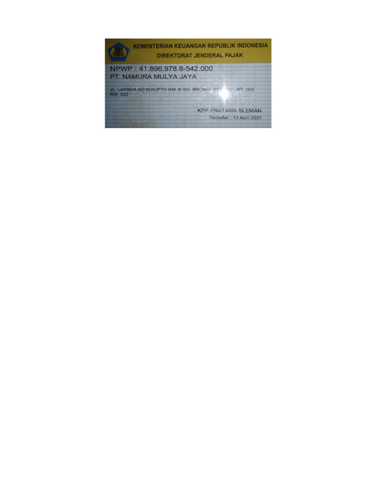 Doc6 BAYAK AKI | PDF