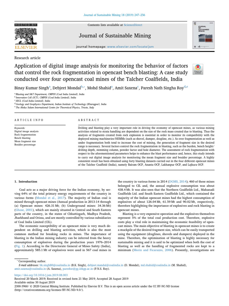 Application of Digital Image Analysis For Monitoring The Behavior of ...