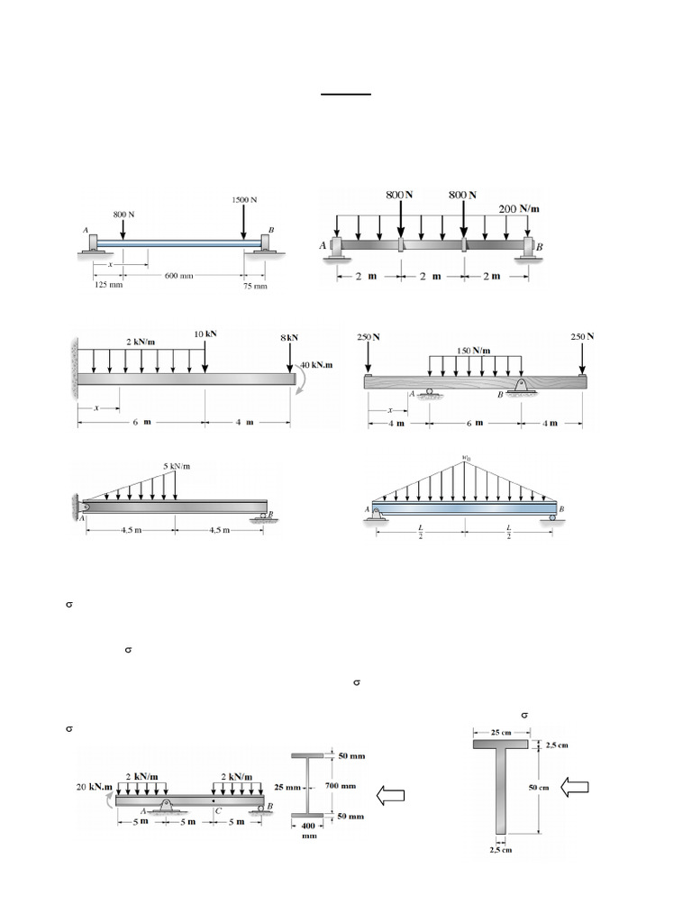 Lista de Exercicios - Cap6 | PDF | Mecánica | Ingeniería de Edificación