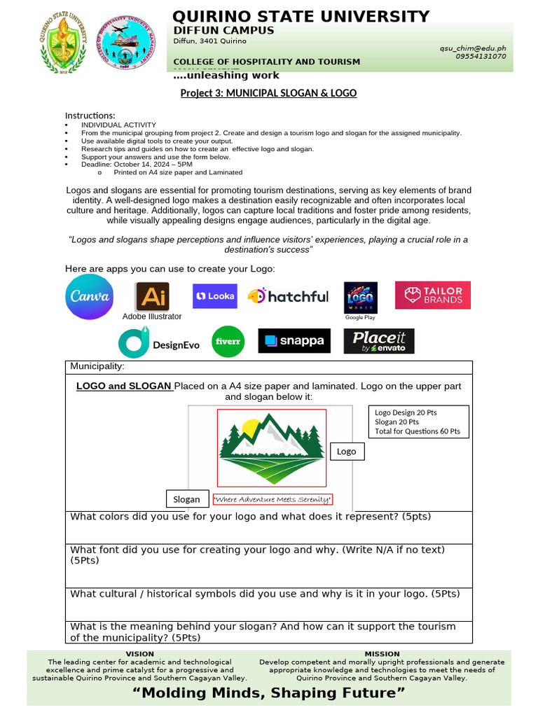 Logo SLogan APBTT Activity | PDF