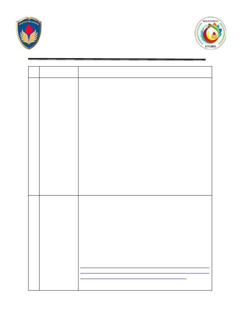 Surat Tugas Maba | PDF