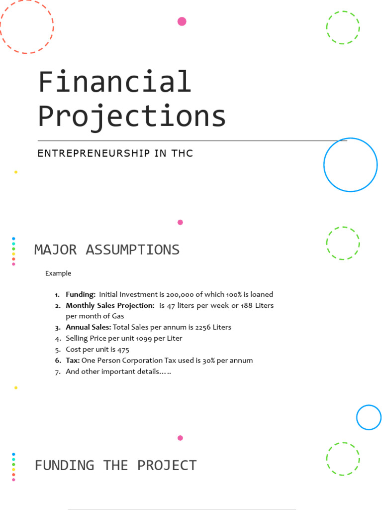 Financial Projections | PDF
