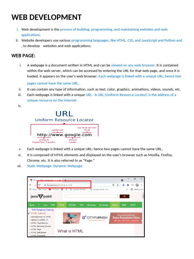 Web Development Main File | PDF