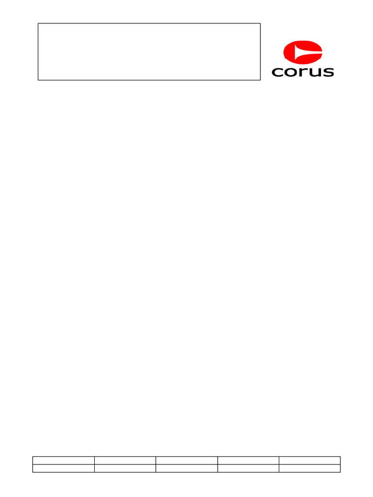 Corus EIS 2 | PDF