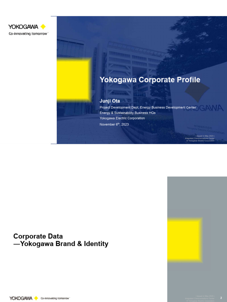 Yokogawa Global Introduction | PDF