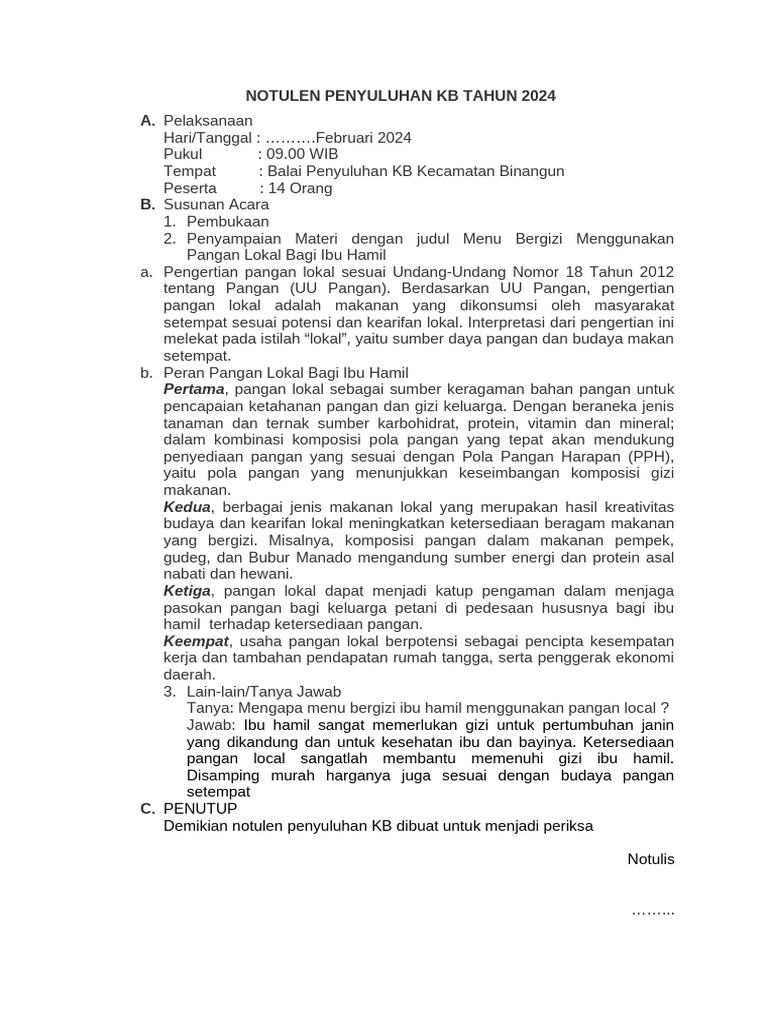 NOTULEN | PDF