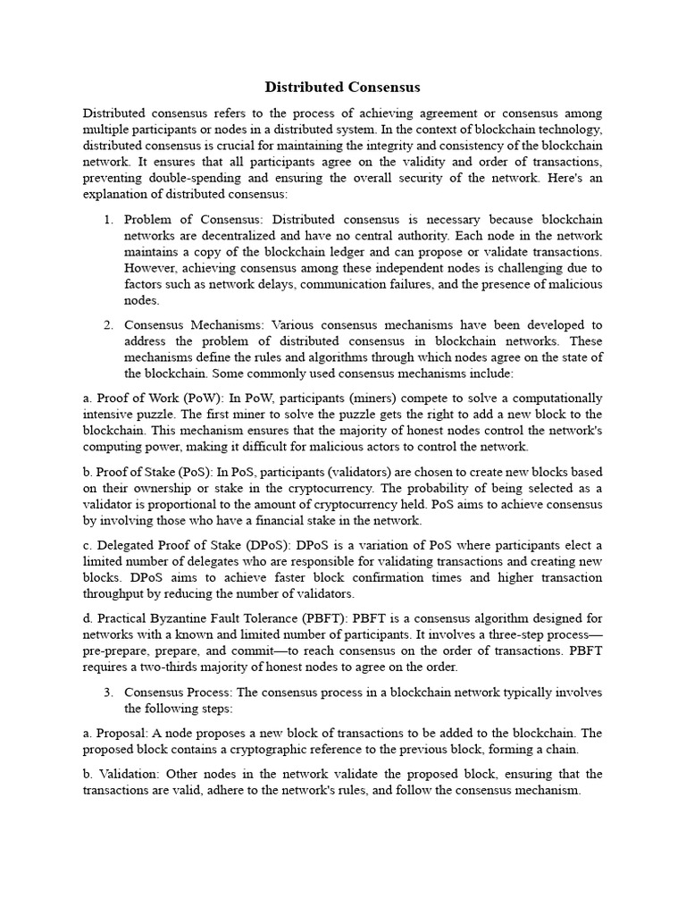 Blockchain Unit 3 | PDF