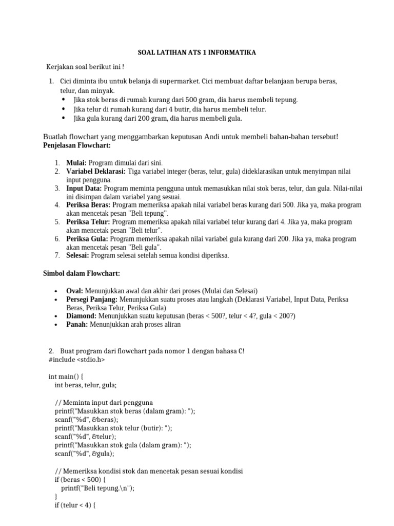 PROGRAM TIK KELAS 11 | PDF