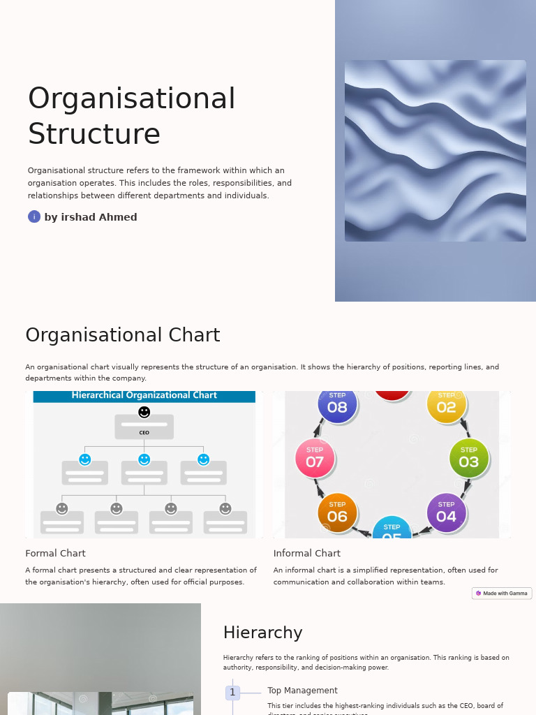 Organisational Structure | PDF