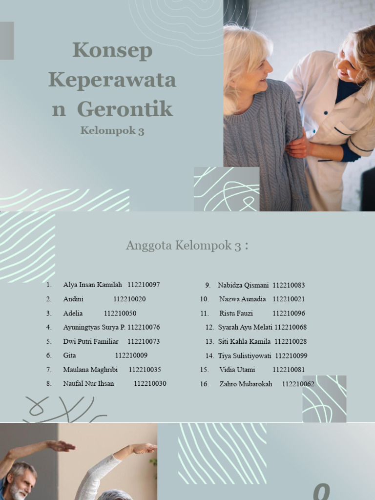 Kep Gerontik Kel 3 | PDF