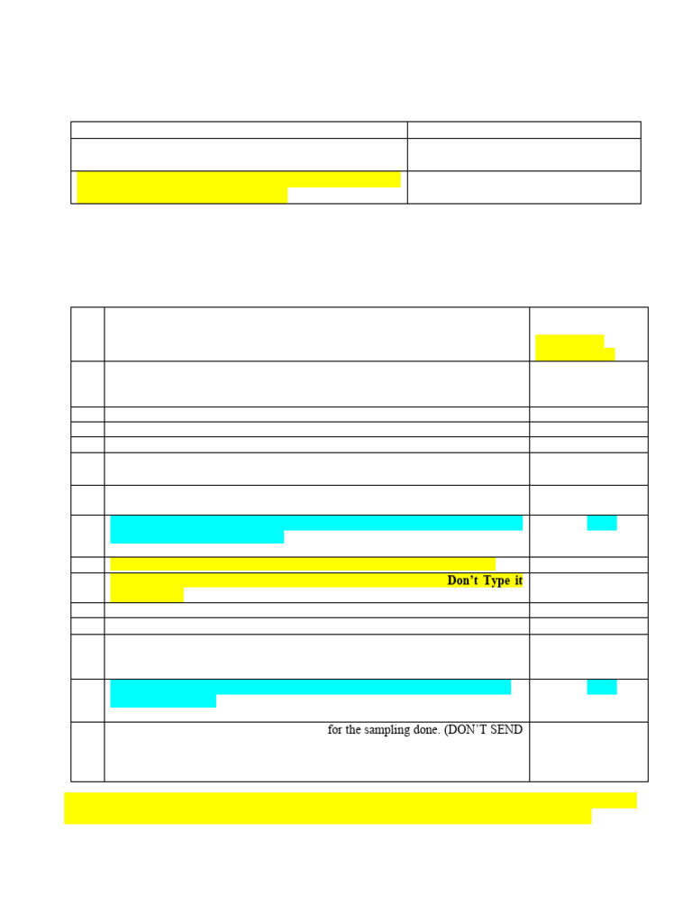 2 24EM02R2 Information Records To PTP After Sampling | PDF