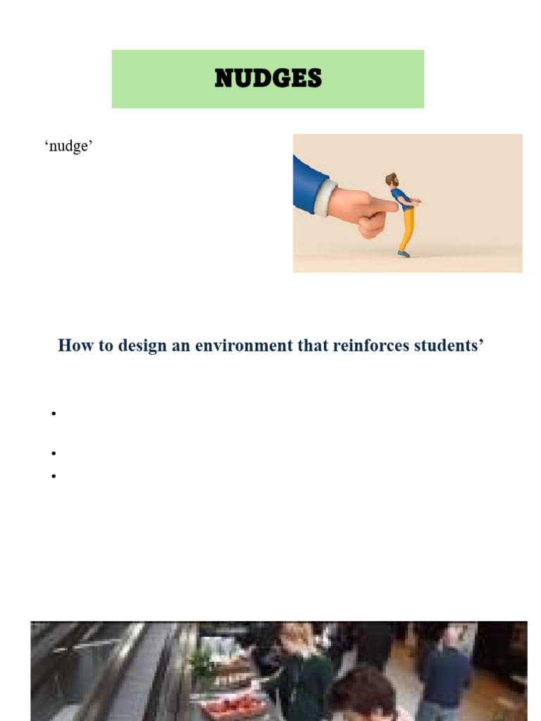 Nudges&choice Architecture | PDF | Applied Psychology | Psychological ...