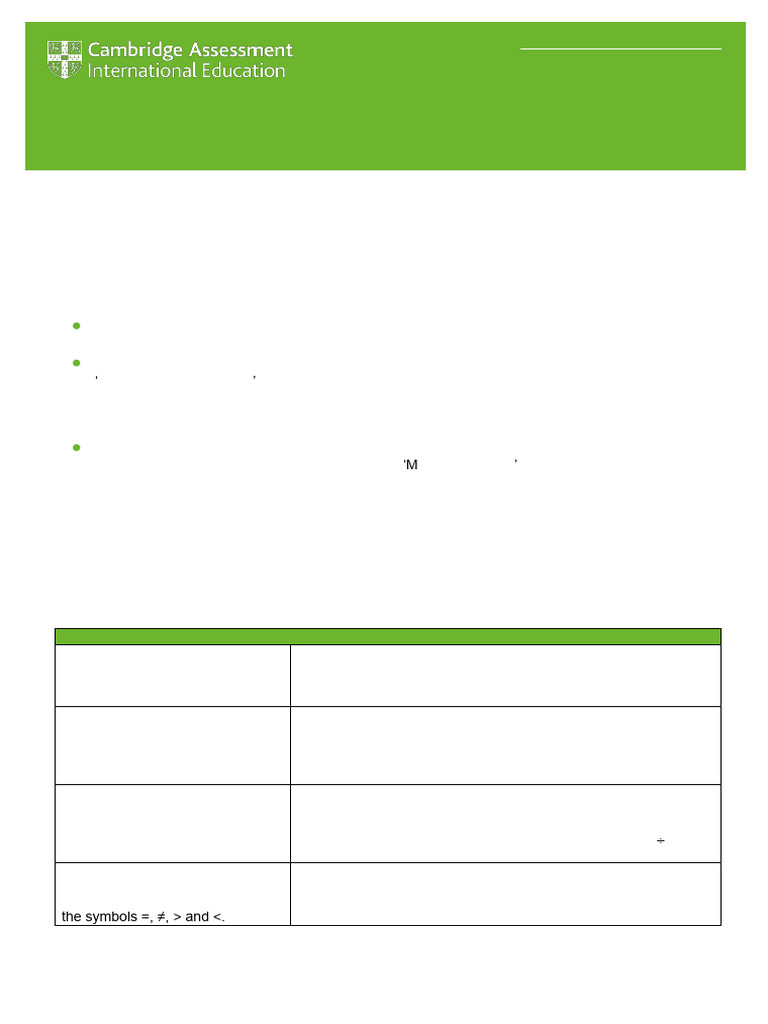 Transition Document Stage 7 | PDF
