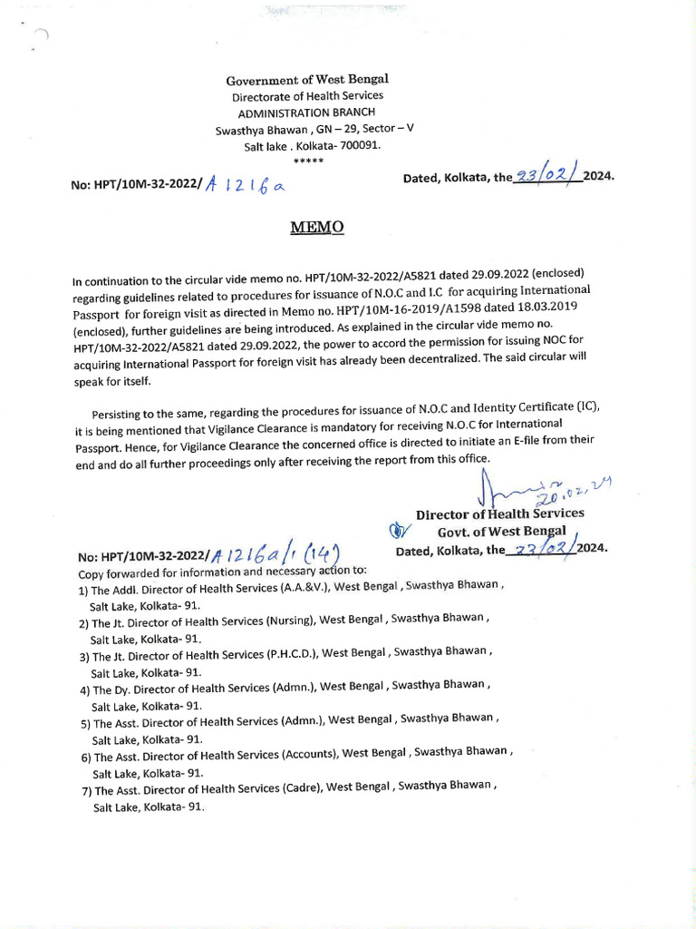 Foreign Visit Regulation | PDF