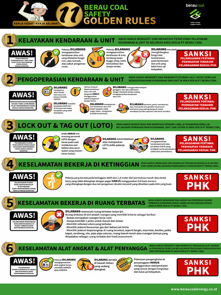 11 BC SAFETY GOLDEN RULES | PDF 11 BC SAFETY GOLDEN RULES | PDF